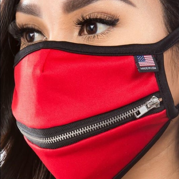 Accessories | Zipper Face Mask | Poshmark